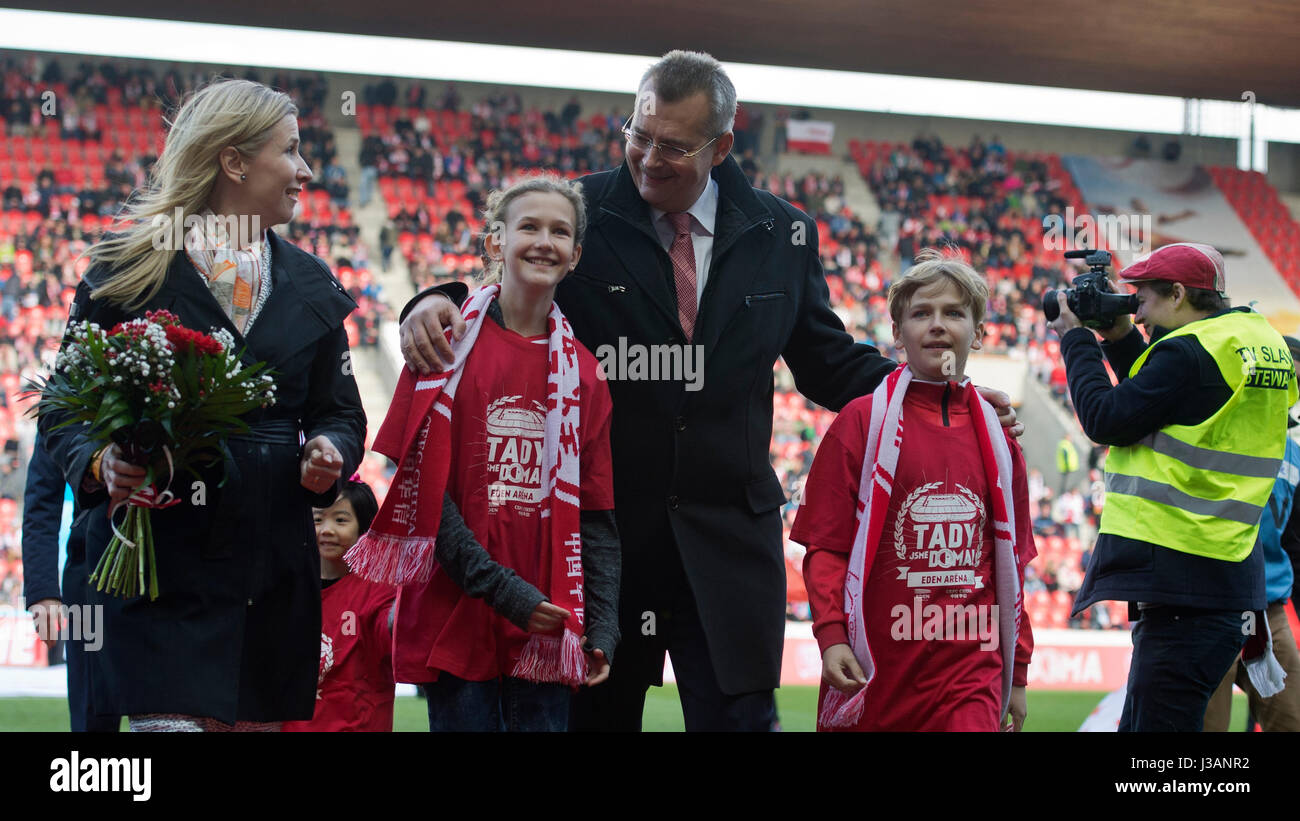 Jaroslav Tvrdik, Katerina Valachova, Slavia Praha, Eden football ...
