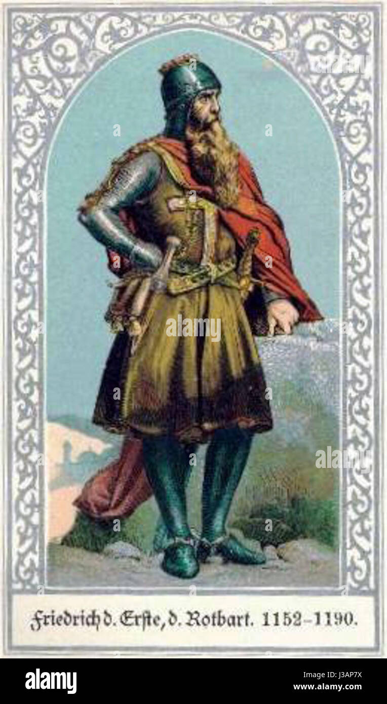 Kaiser friedrich barbarossa hi-res stock photography and images - Alamy