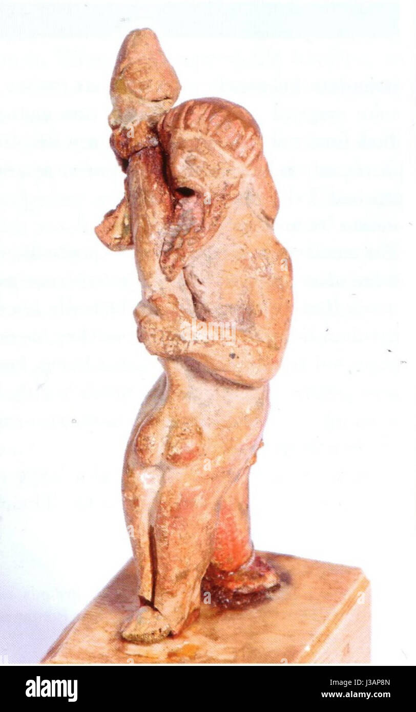 This Etruscan statue of Priapus, the Roman god of fertility and ...