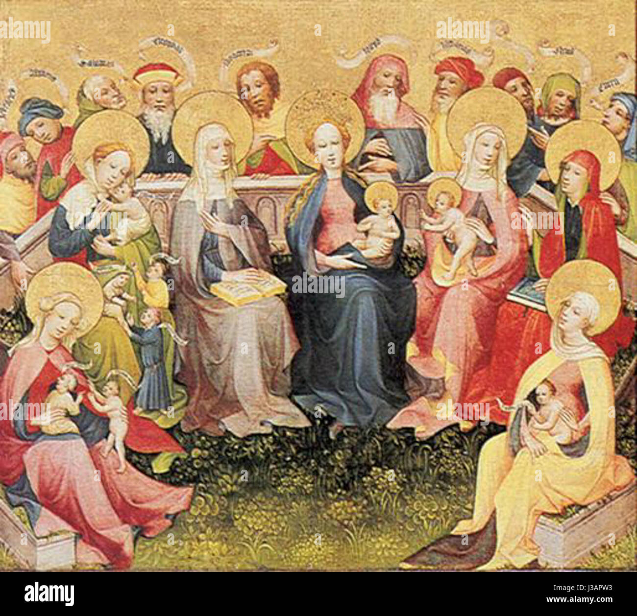 Master of the holy kinship hi-res stock photography and images - Alamy