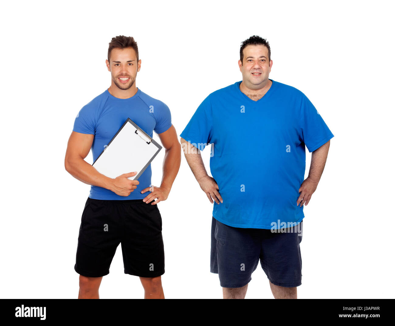 Gym coach Cut Out Stock Images & Pictures - Alamy