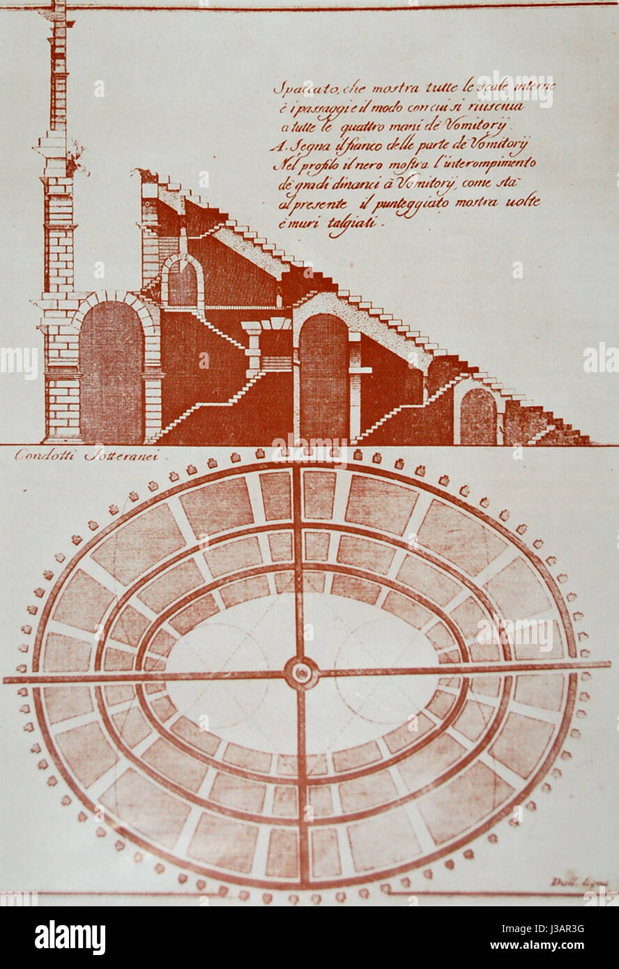 An architectural rendering or design of a proposed arena, showcasing ...