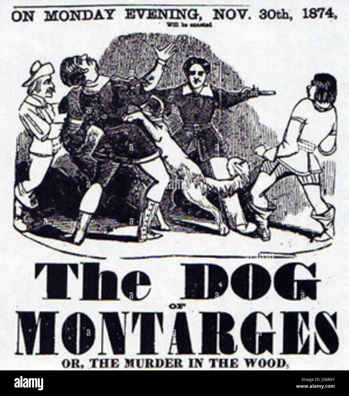 The Dog of Montargis is a famous historical tale from medieval France ...