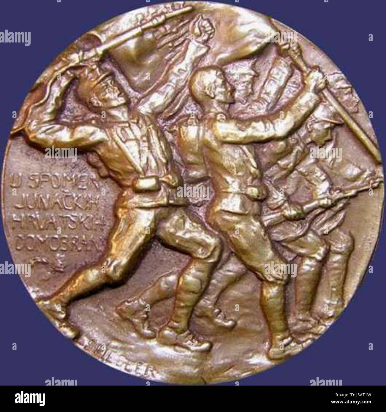 Domoljubna medalja domobrani Stock Photo - Alamy