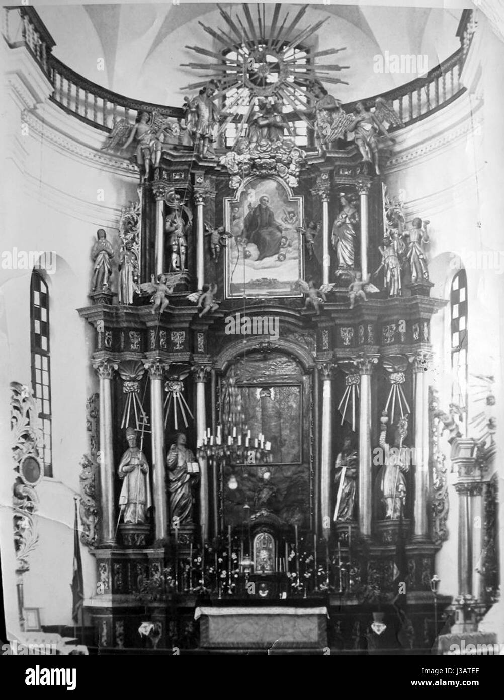 Drohiczyn kosciol swTrojcy1938 Stock Photo - Alamy