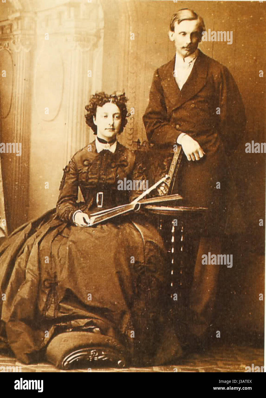 The duke and duchess of chartres hi-res stock photography and images ...