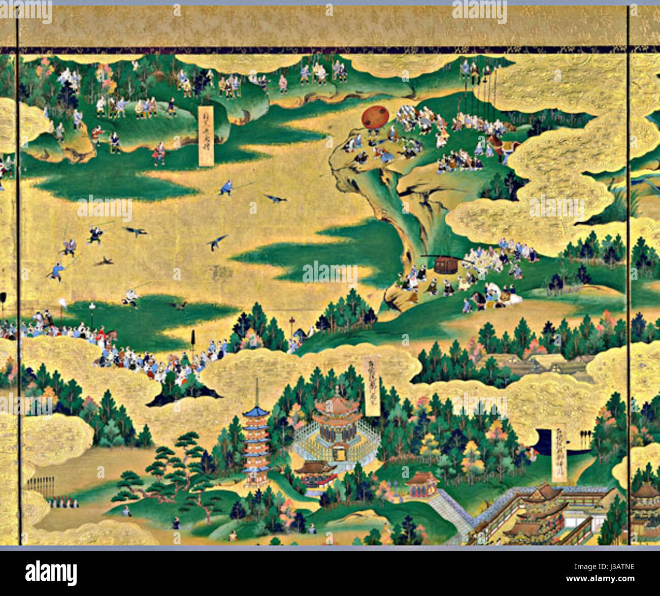 A historical work or photograph referencing Edo period in Japan ...