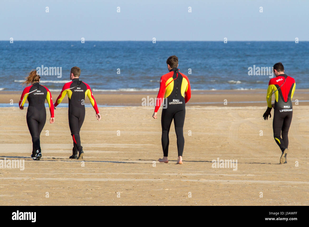 rnli lifeguard sea save rescue rescuer emergency drown drowning water ...