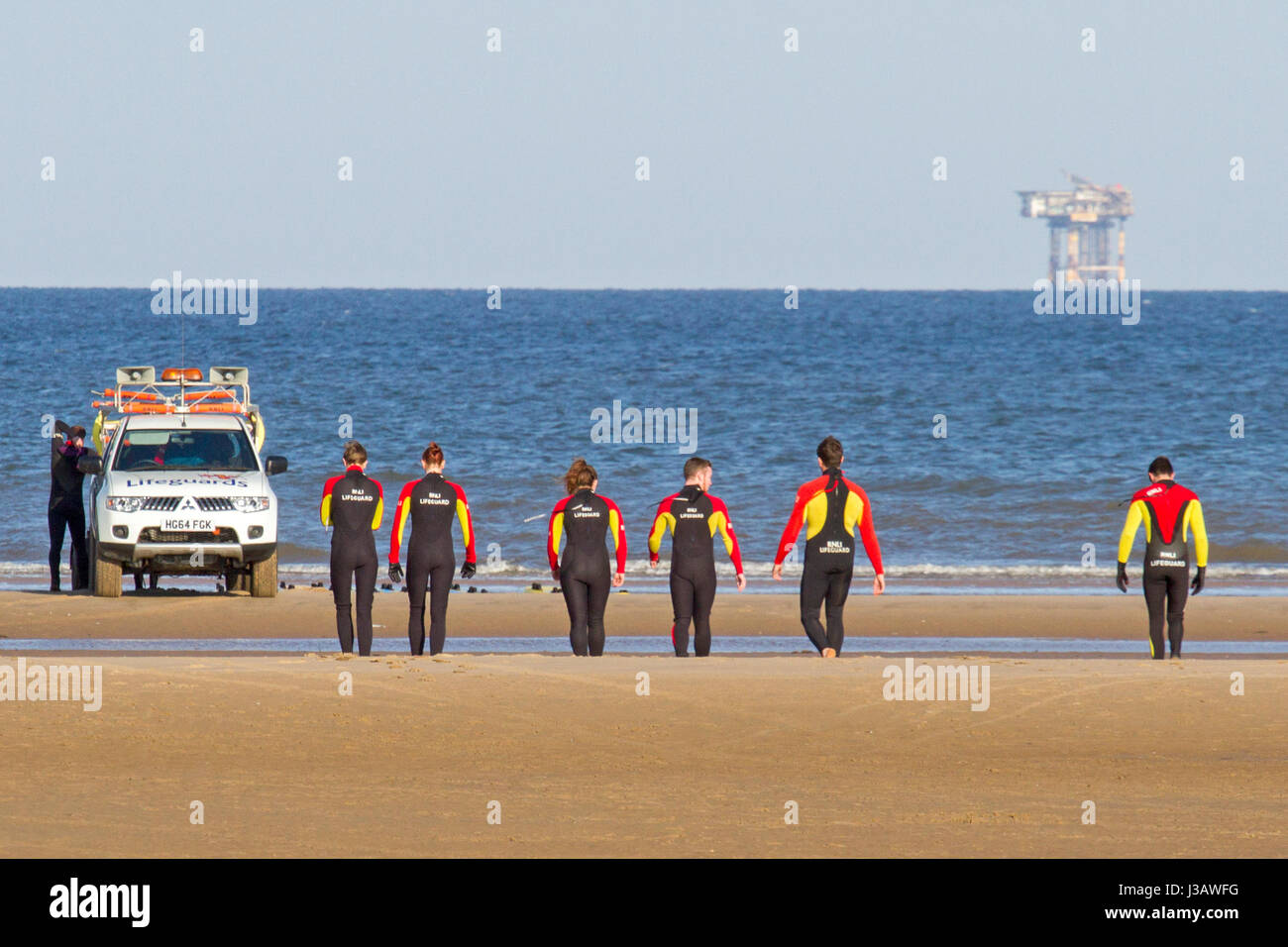 rnli lifeguard sea save rescue rescuer emergency drown drowning water ...