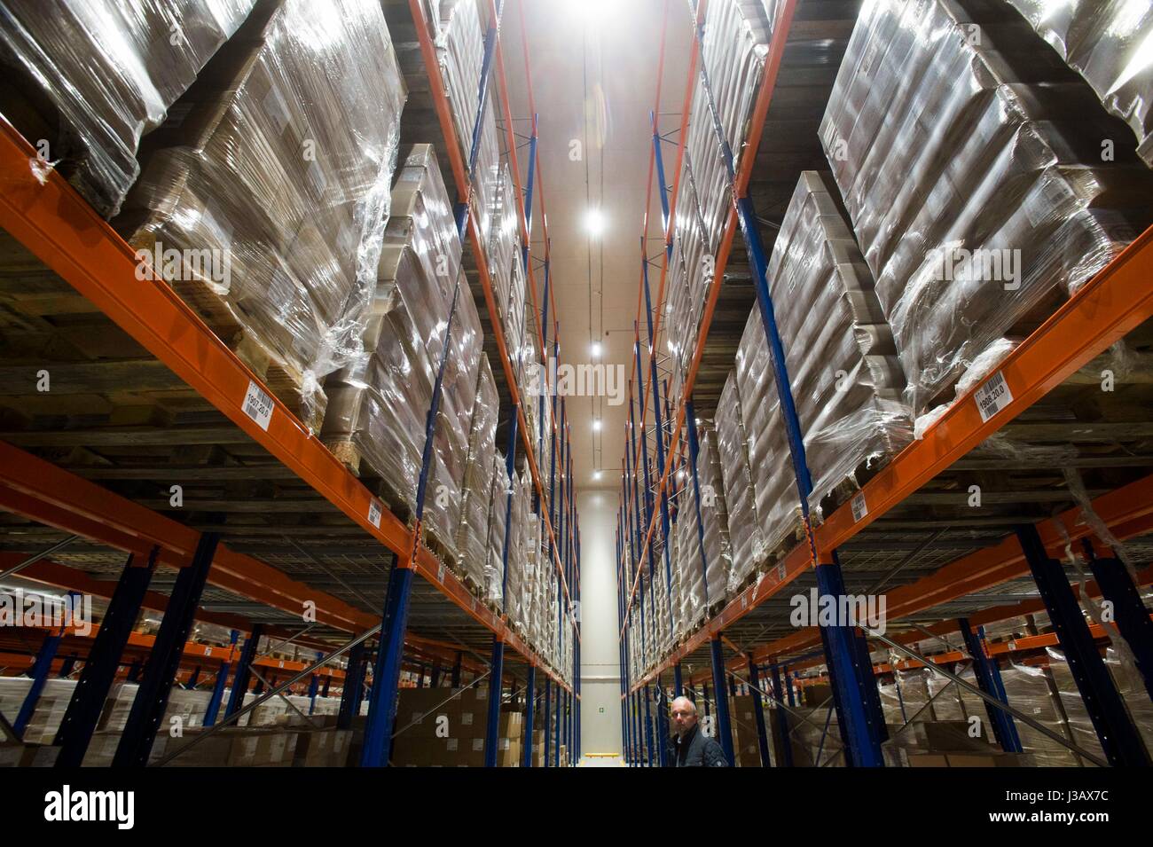 Dasice, Czech Republic. 04th May, 2017. Launch of new frozen goods ...