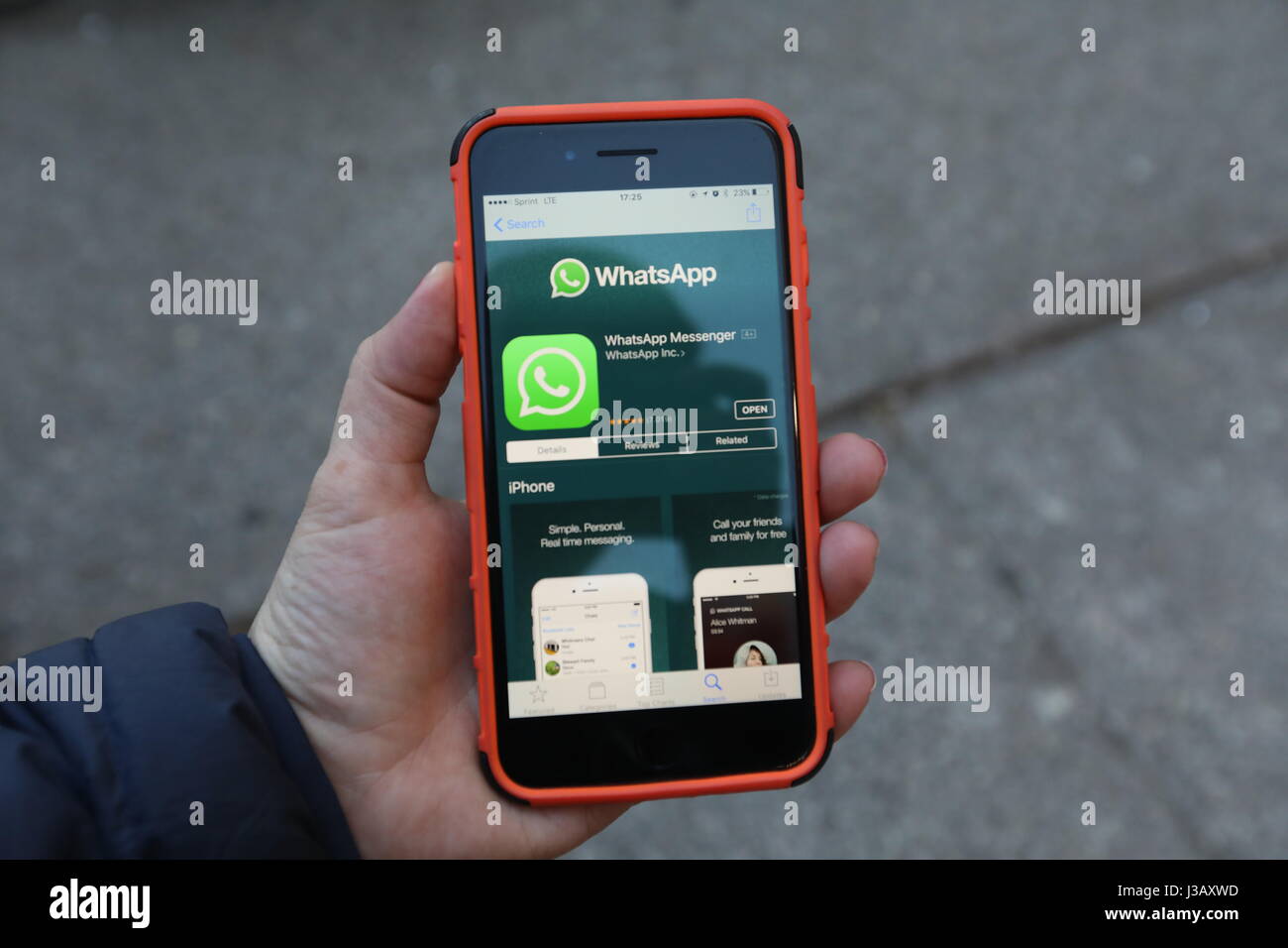 Message service WhatsAPP is inoperative in several countries including ...