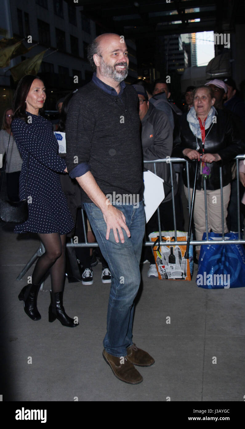 New York, NY, USA. 3rd May, 2017. Scott Adsit arriving to the VIP ...