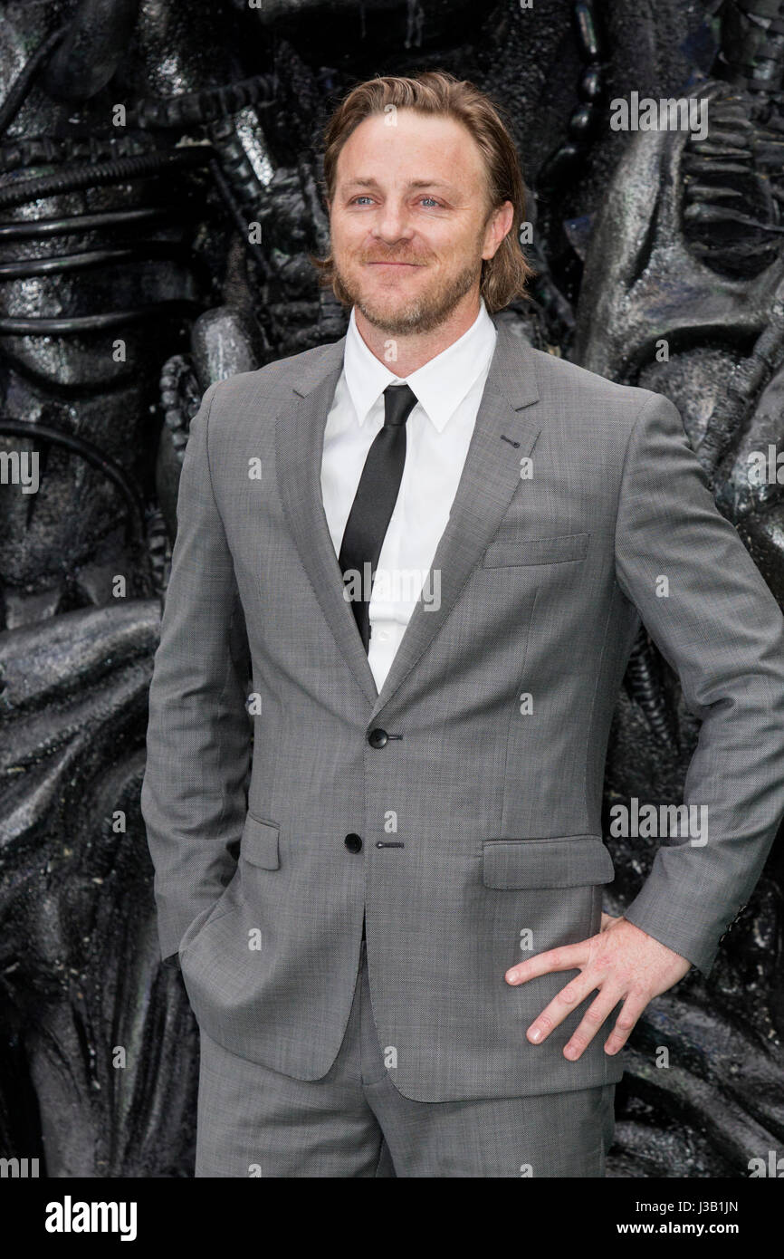 London, UK. 4 May 2017. Nathaniel Dean attends the World Premiere of ...