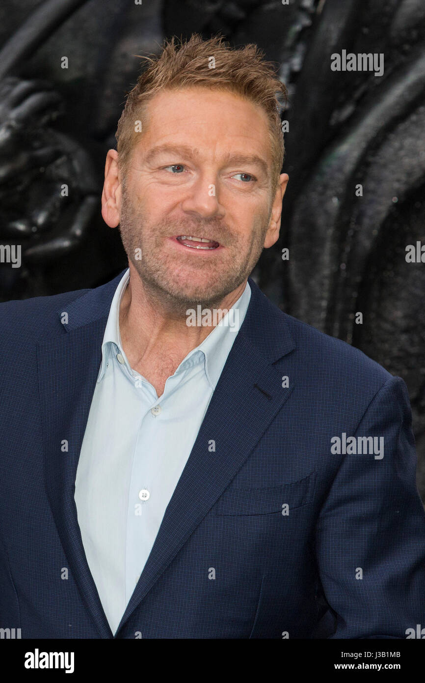 London, UK. 4 May 2017. Sir Kenneth Branagh attends the World Stock ...