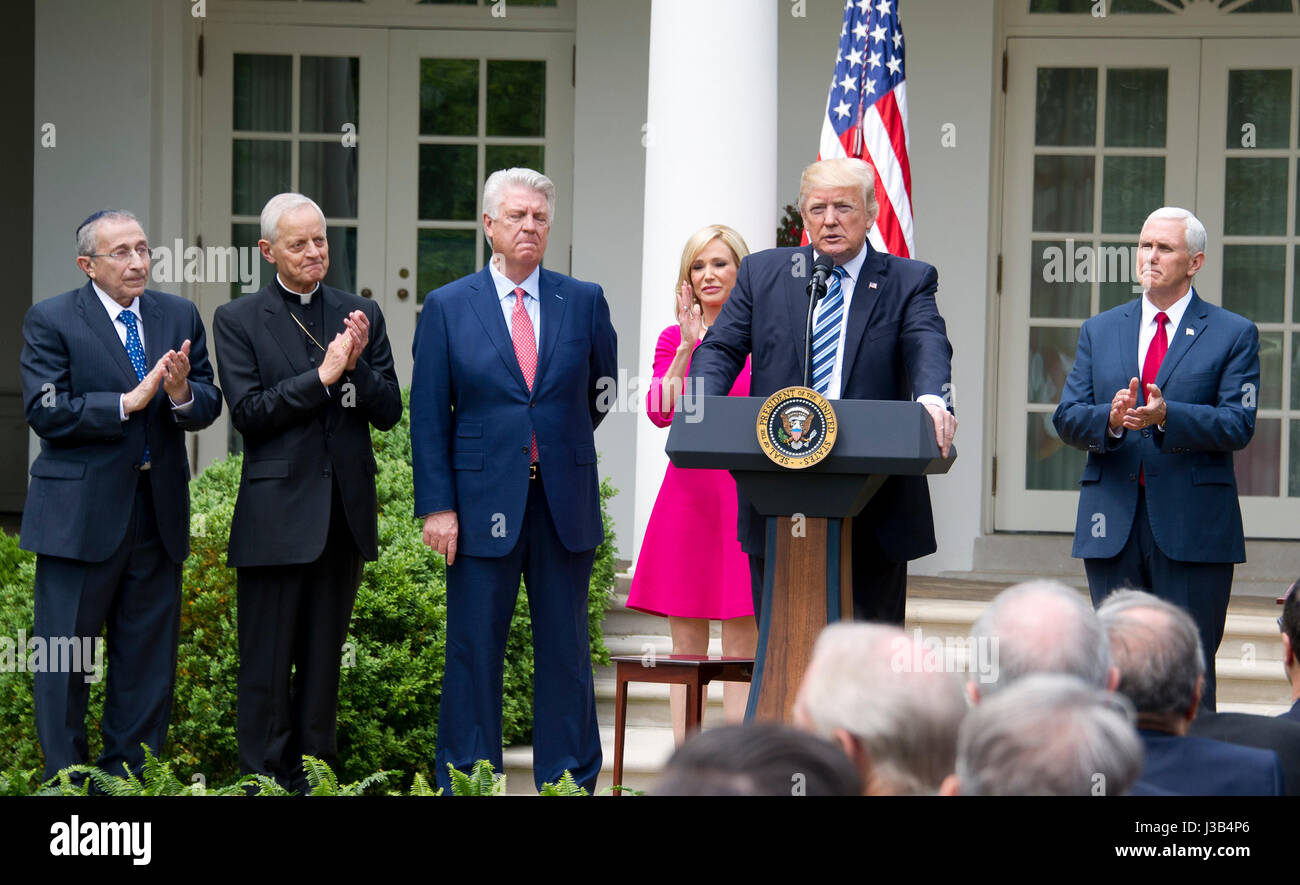 United States President Donald J. Trump makes remarks prior to signing ...