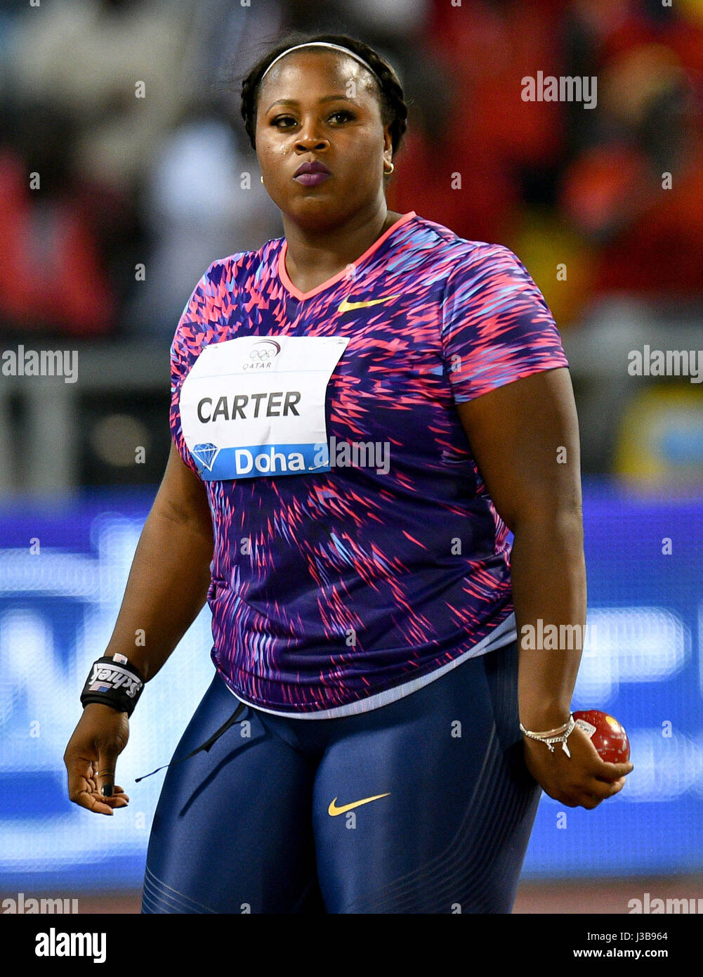Michelle carter shot put hi-res stock photography and images - Alamy