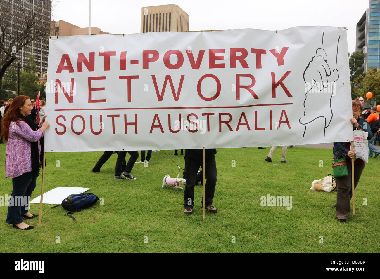 Adelaide, Australia. 6th May, 2017. Hundreds of people representing ...