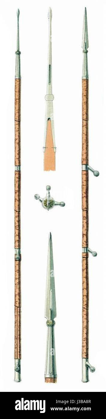Ancient spear Cut Out Stock Images & Pictures - Alamy