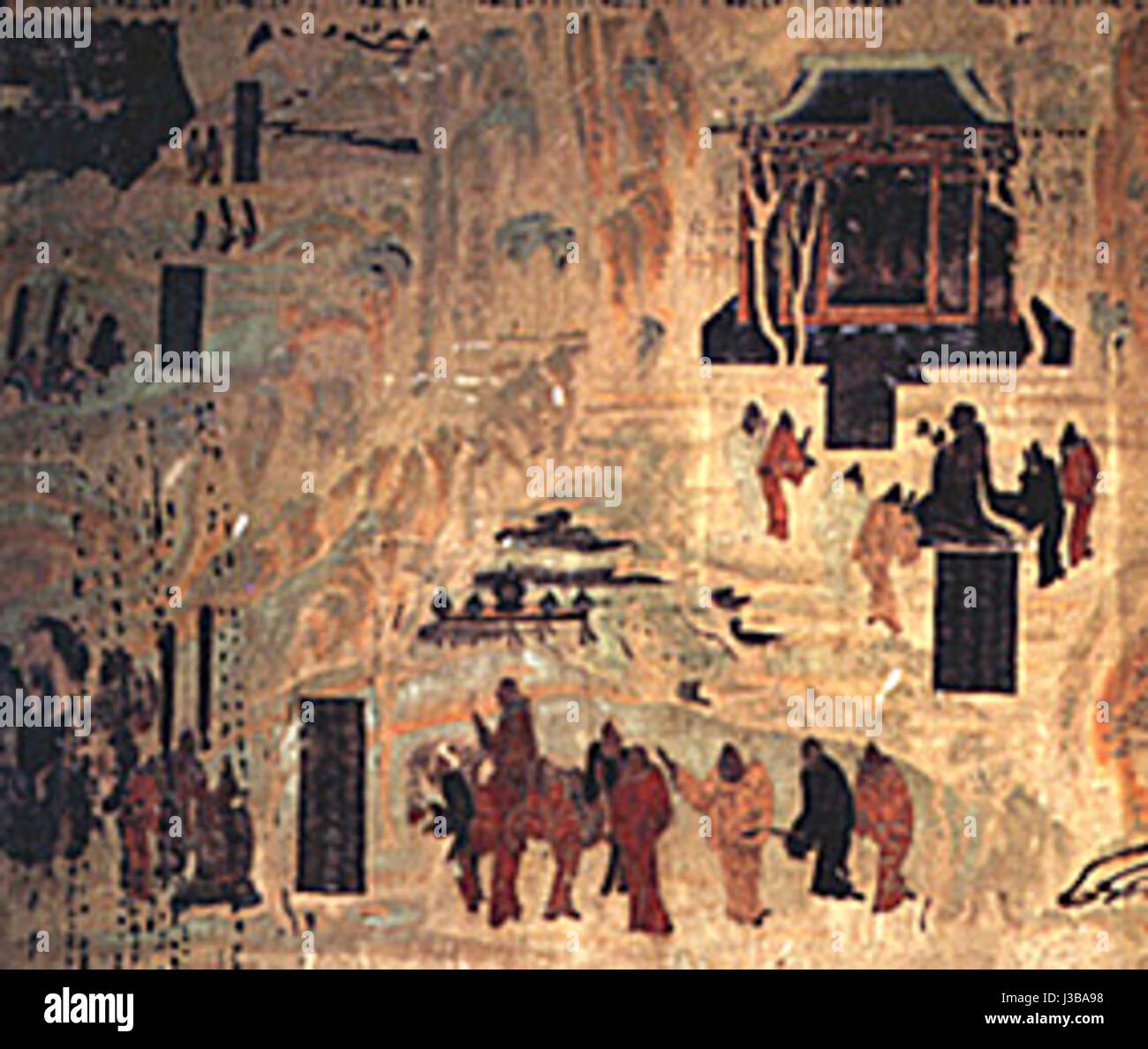 Dunhuang Cave 323 is one of the famous Buddhist cave temples in the ...