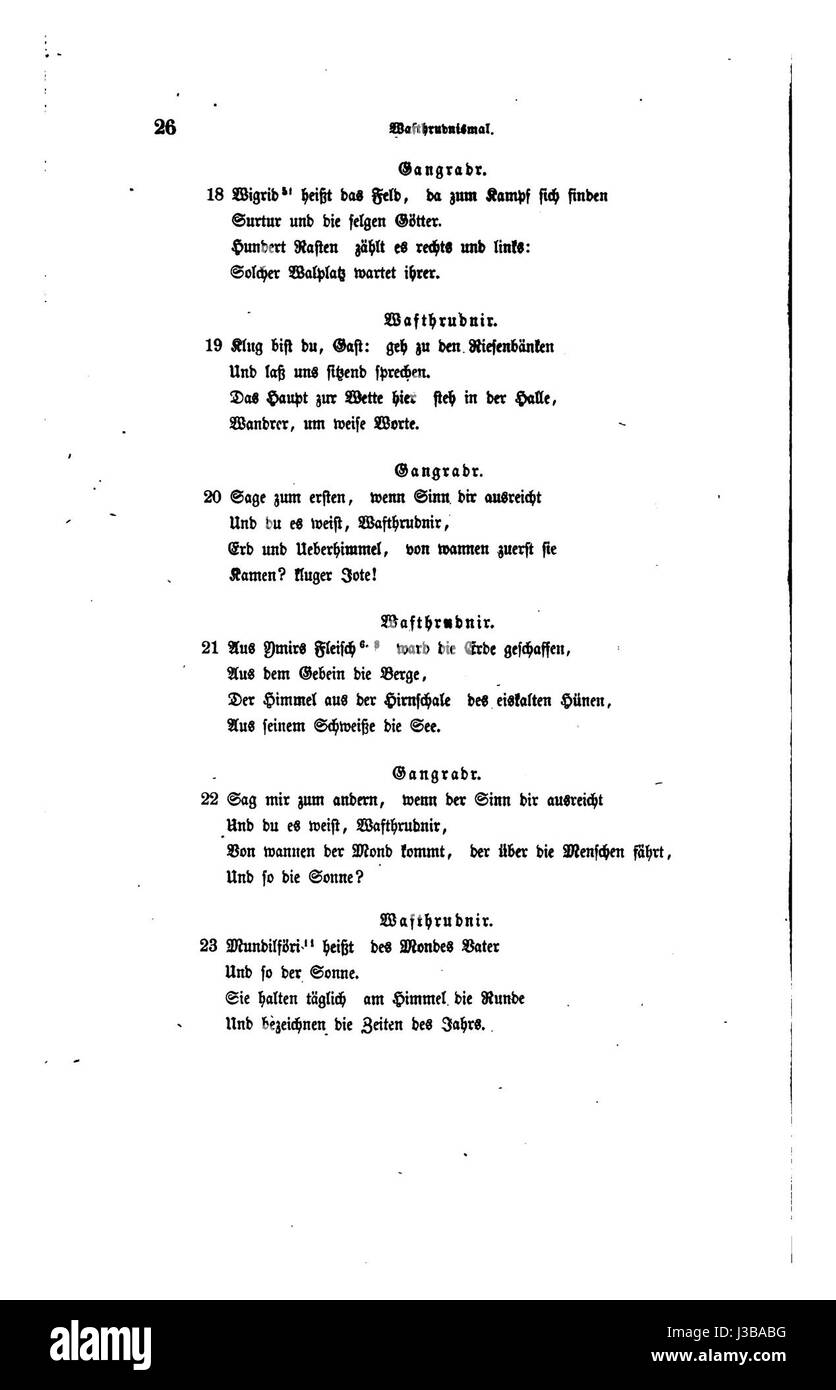 Die Edda is a key source in Norse mythology, with the page referenced ...