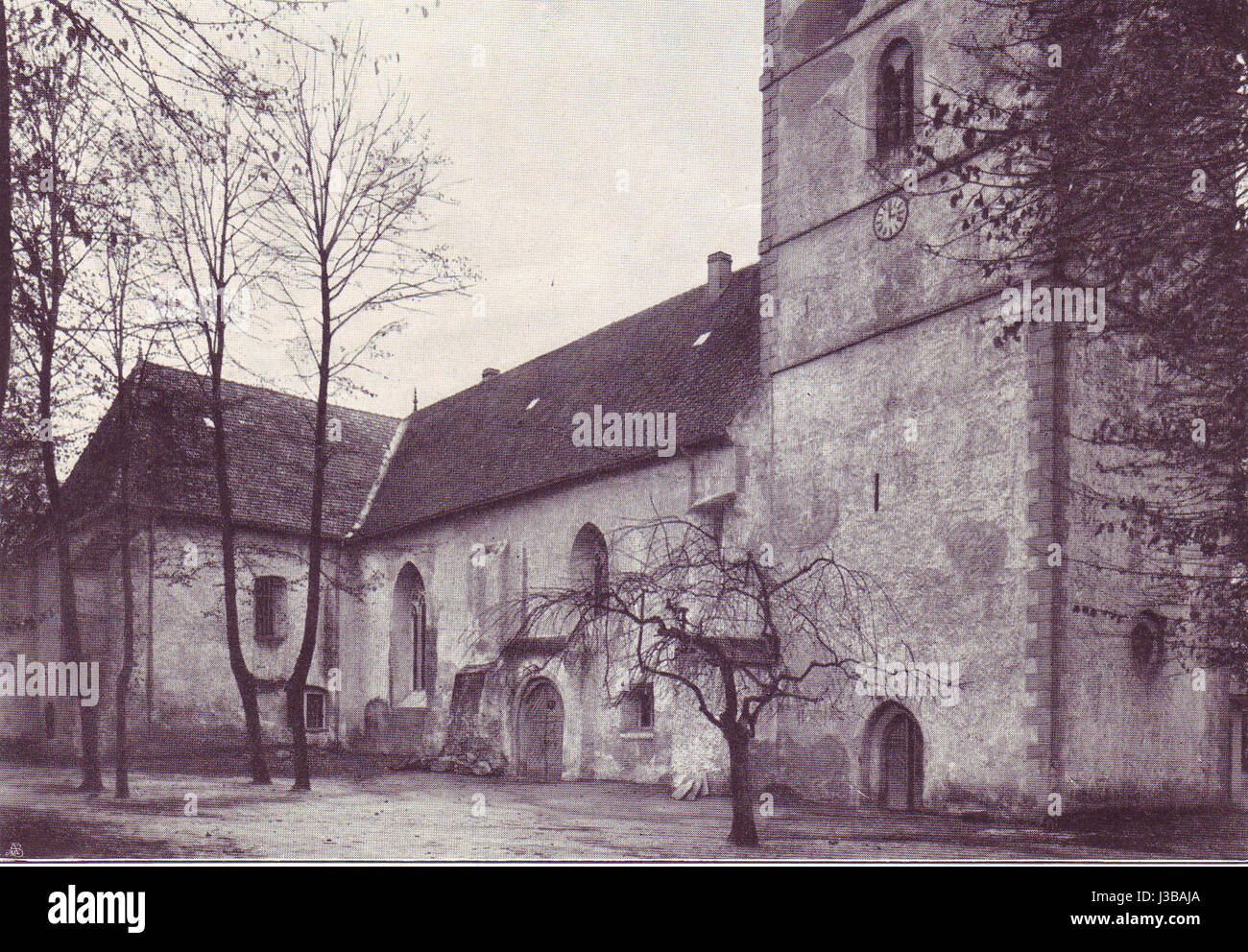 This is an image of the Marienkirche in Dielingen, Germany, taken from ...