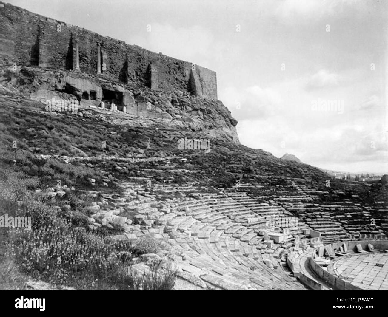 Athens greece landmarks Black and White Stock Photos & Images - Alamy