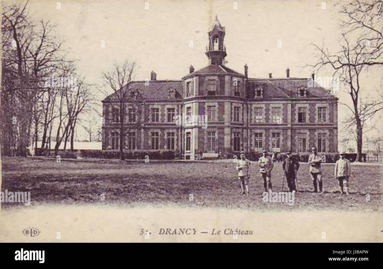 Drancy Chateau de Ladoucette Stock Photo - Alamy