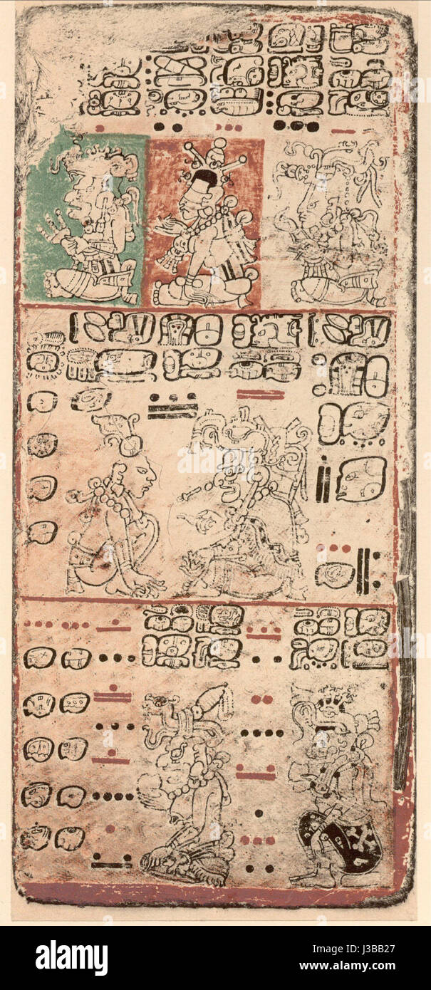 Dresden codex hi-res stock photography and images - Alamy