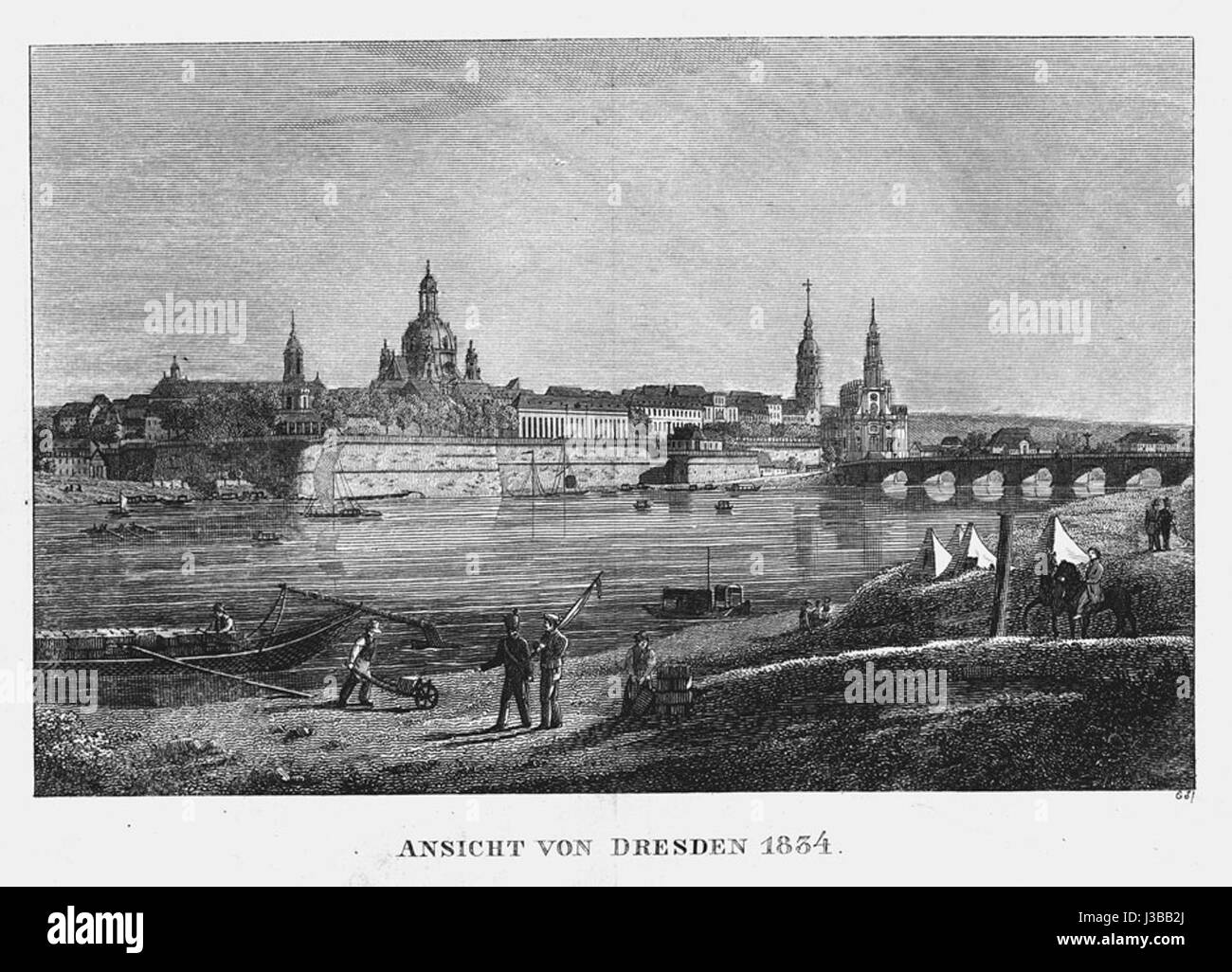 Old dresden map Black and White Stock Photos & Images - Alamy