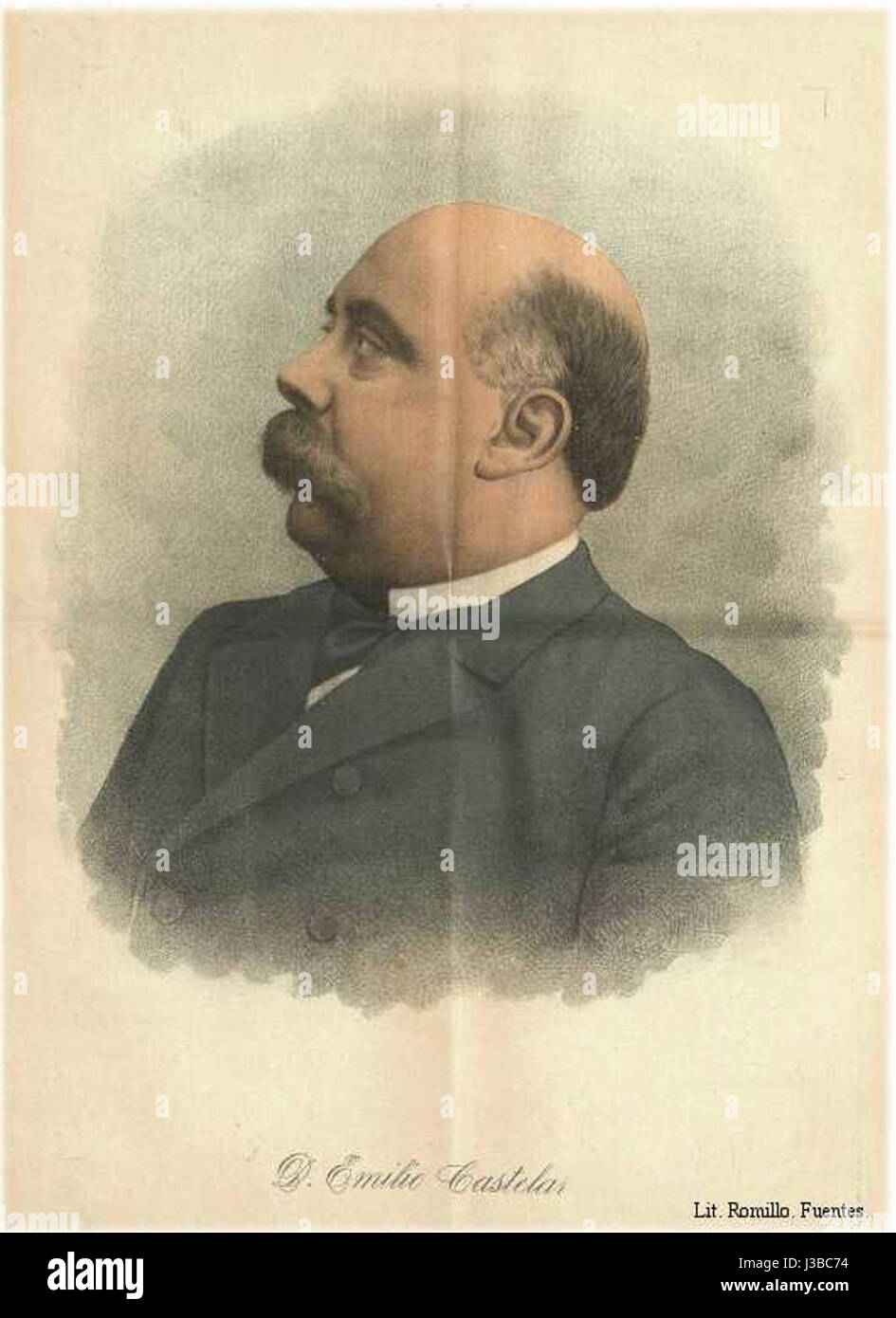 Emilio Castelar 1832 1899 Stock Photo - Alamy