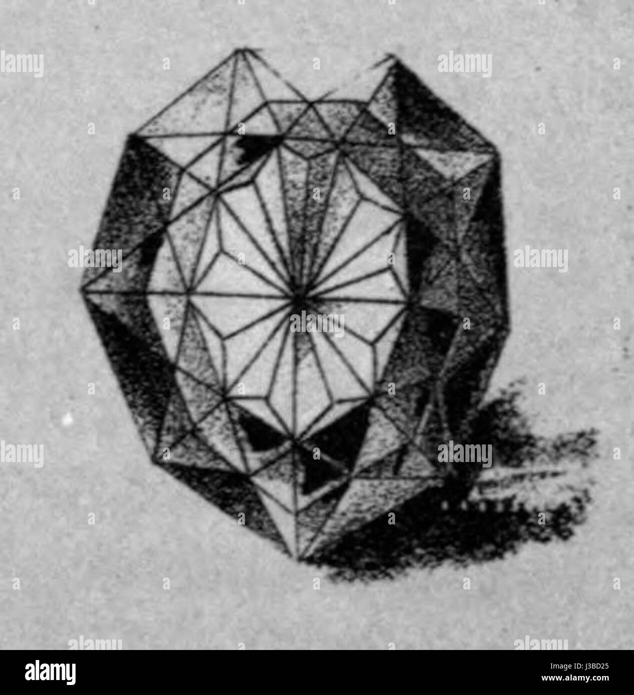 The french diamond Black and White Stock Photos & Images - Alamy