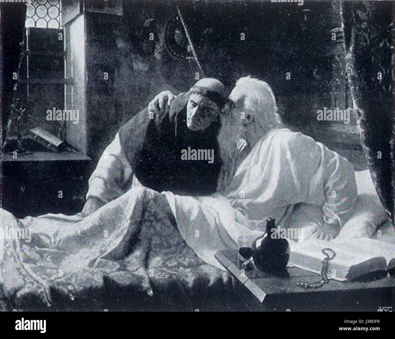 'The Secret' is a painting by British artist Edmund Blair Leighton ...