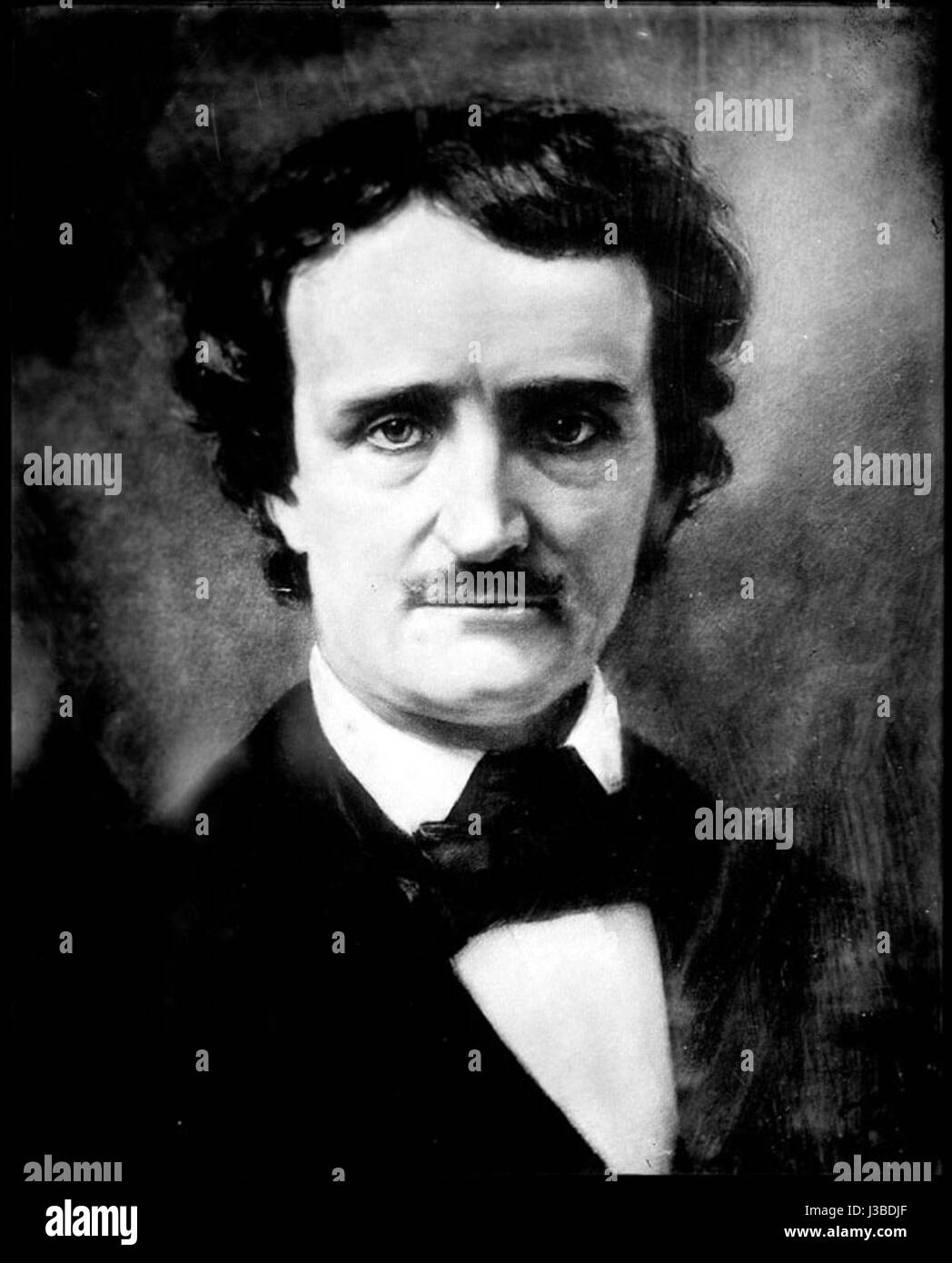 Edgar Allan Poe portrait Stock Photo - Alamy
