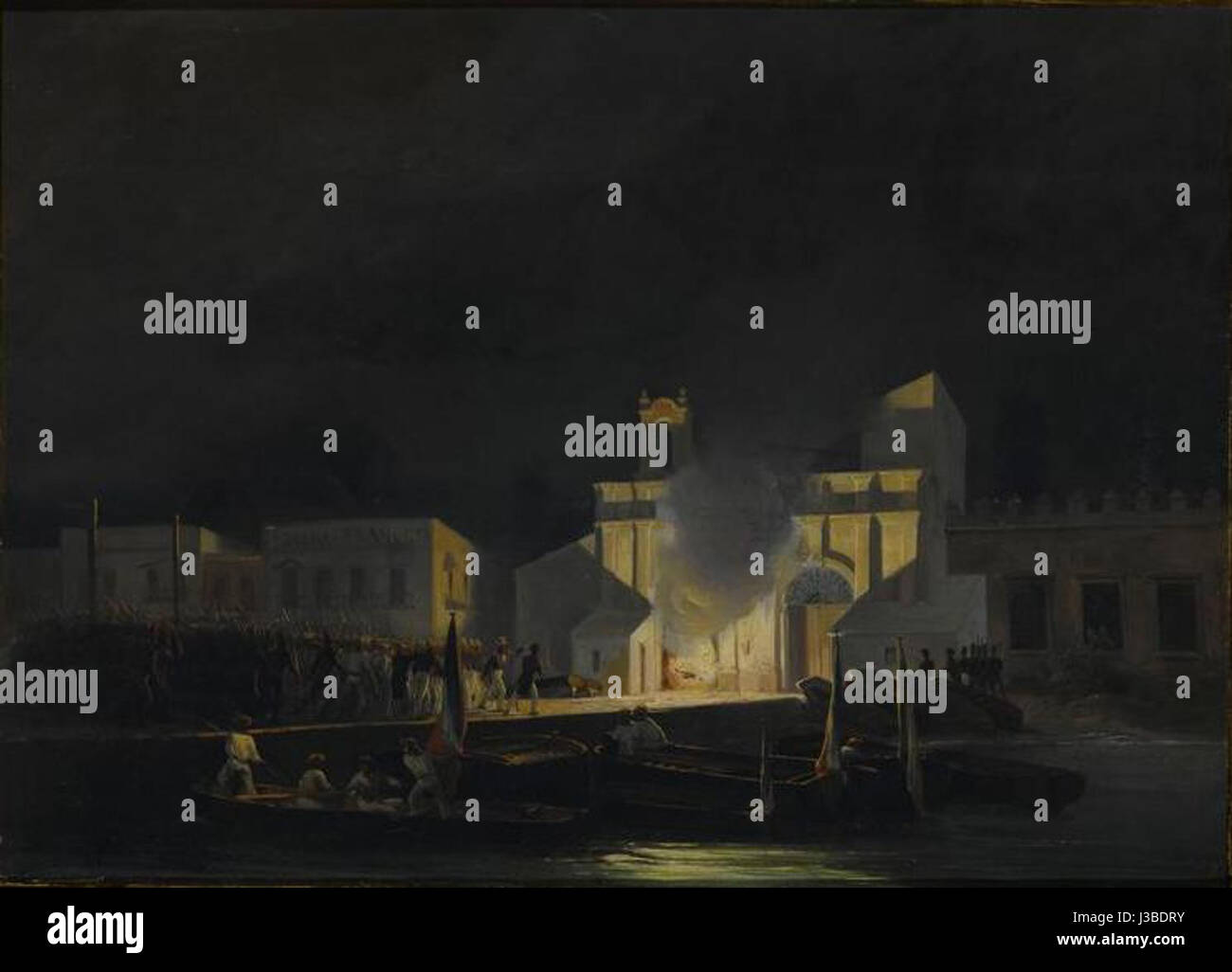 The 1838 Mexican Expedition, known for the attack on the Porta de la ...