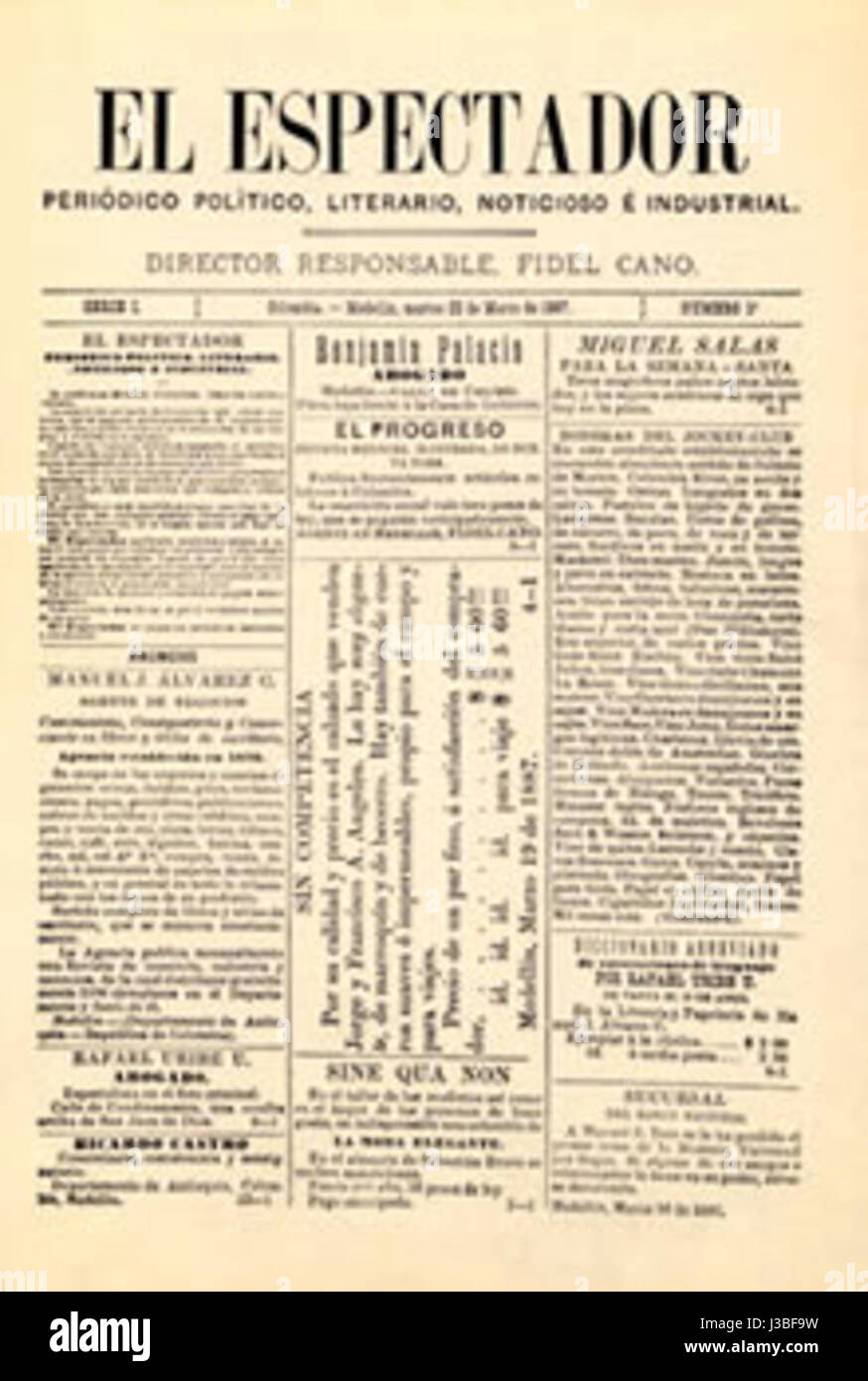 'El Espectador' is one of Colombia's oldest newspapers, founded in 1887 ...