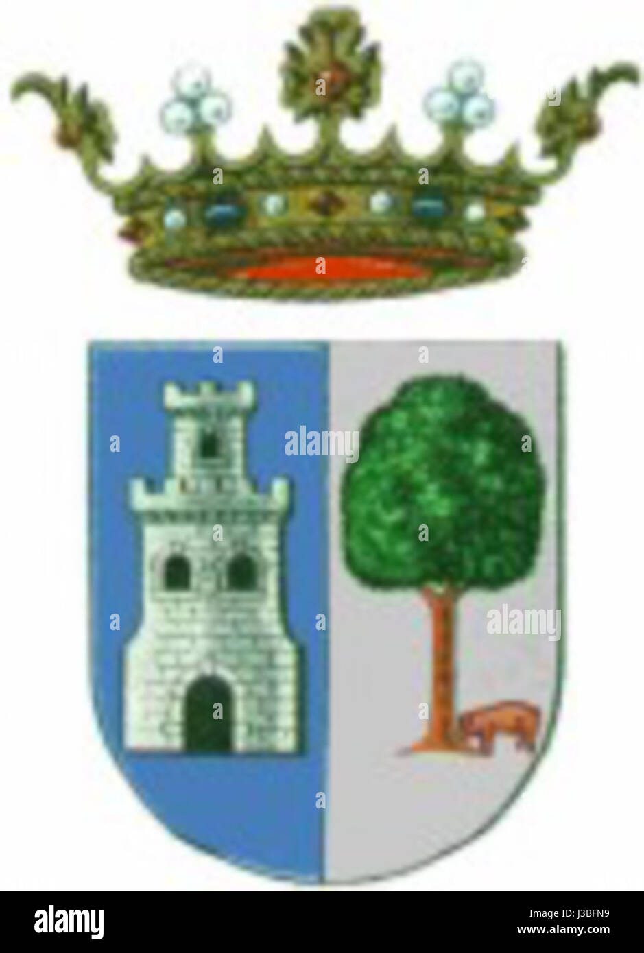Map of alcala hi-res stock photography and images - Alamy