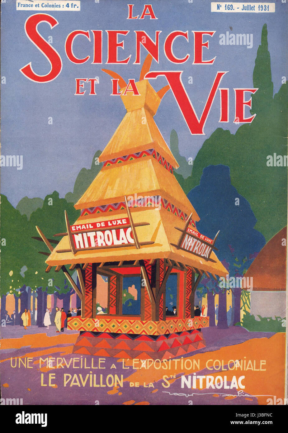 The 1931 Expo showcased Nitrolac, a notable product in the early ...