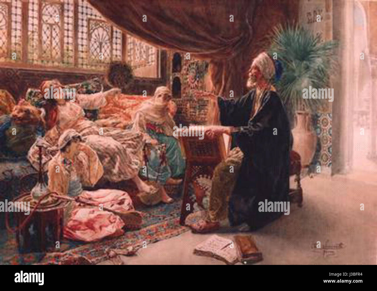 Ettore Simonetti was an artist known for his portrayal of subjects like ...