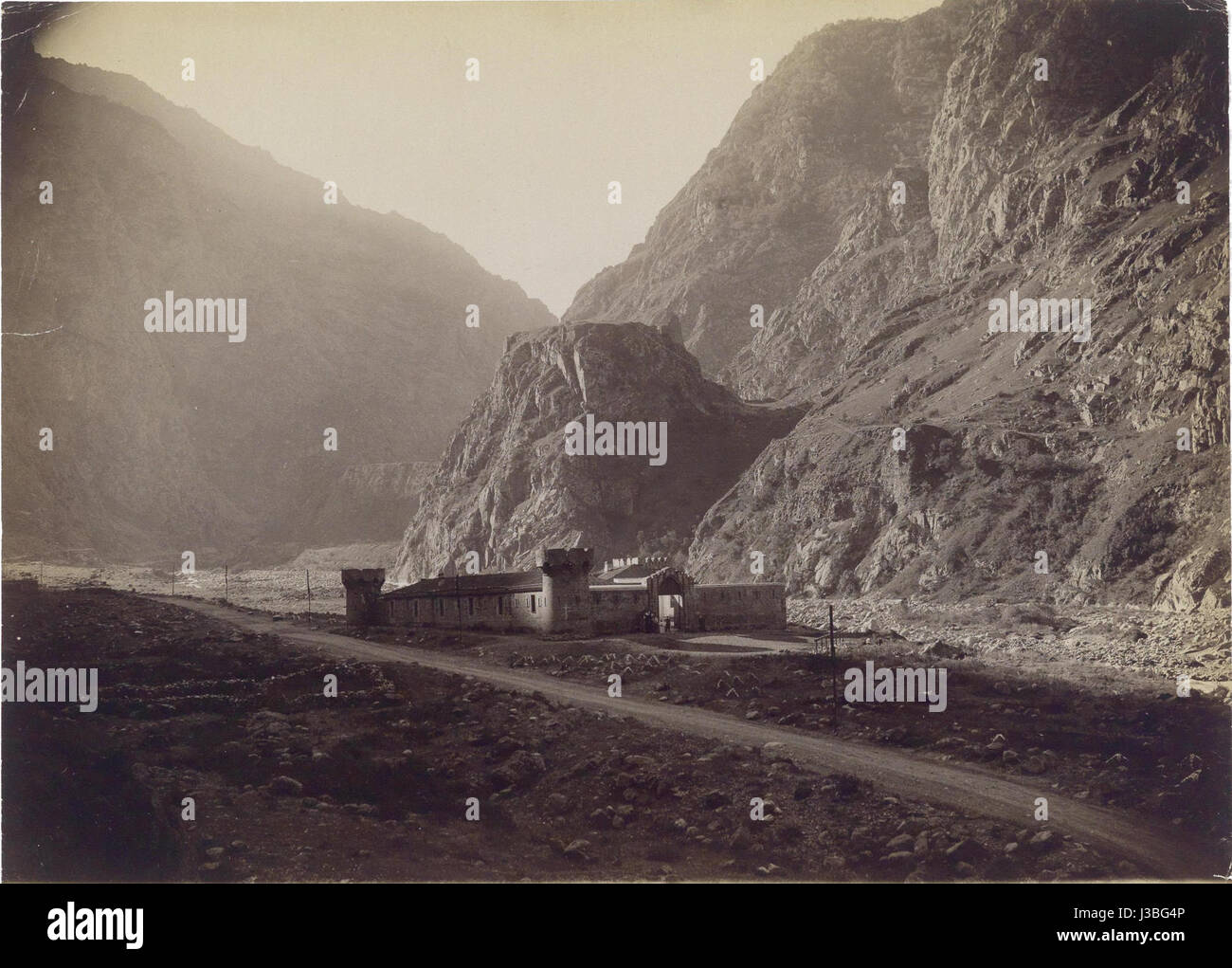 Dimitri N. Ermakov. Queen Tamara fortress. 1880s 90s Stock Photo - Alamy