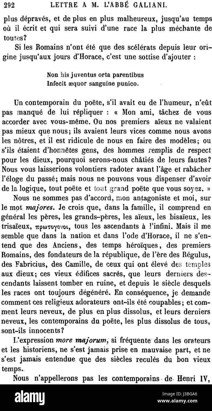 Diderot Jacques le Fataliste 292 Stock Photo - Alamy