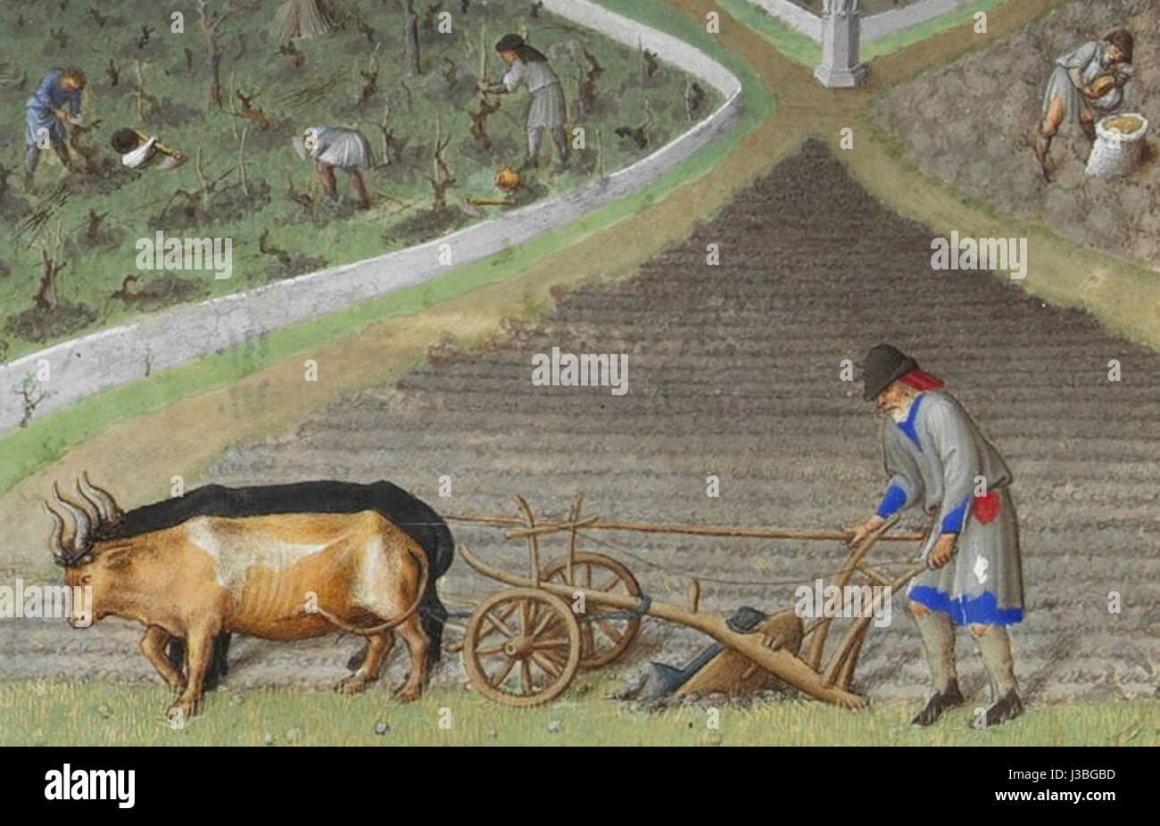 The 'Les Tres Riches Heures' is a famous medieval manuscript, and the ...