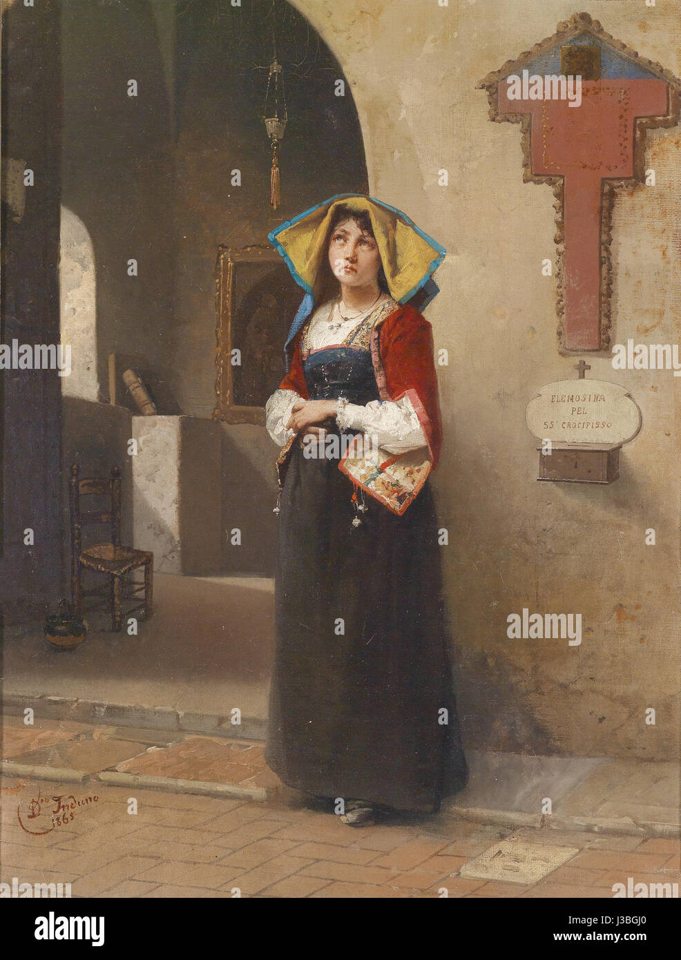 Induno painting hi-res stock photography and images - Alamy