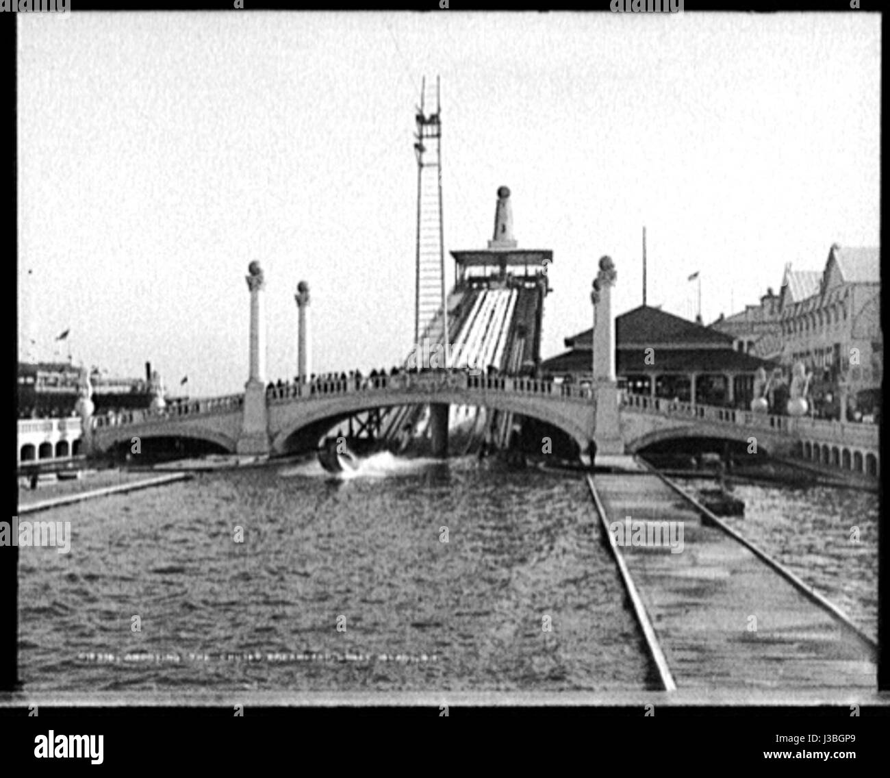 The 'Dreamland Shoot the Chutes' was an amusement ride at Dreamland, an ...