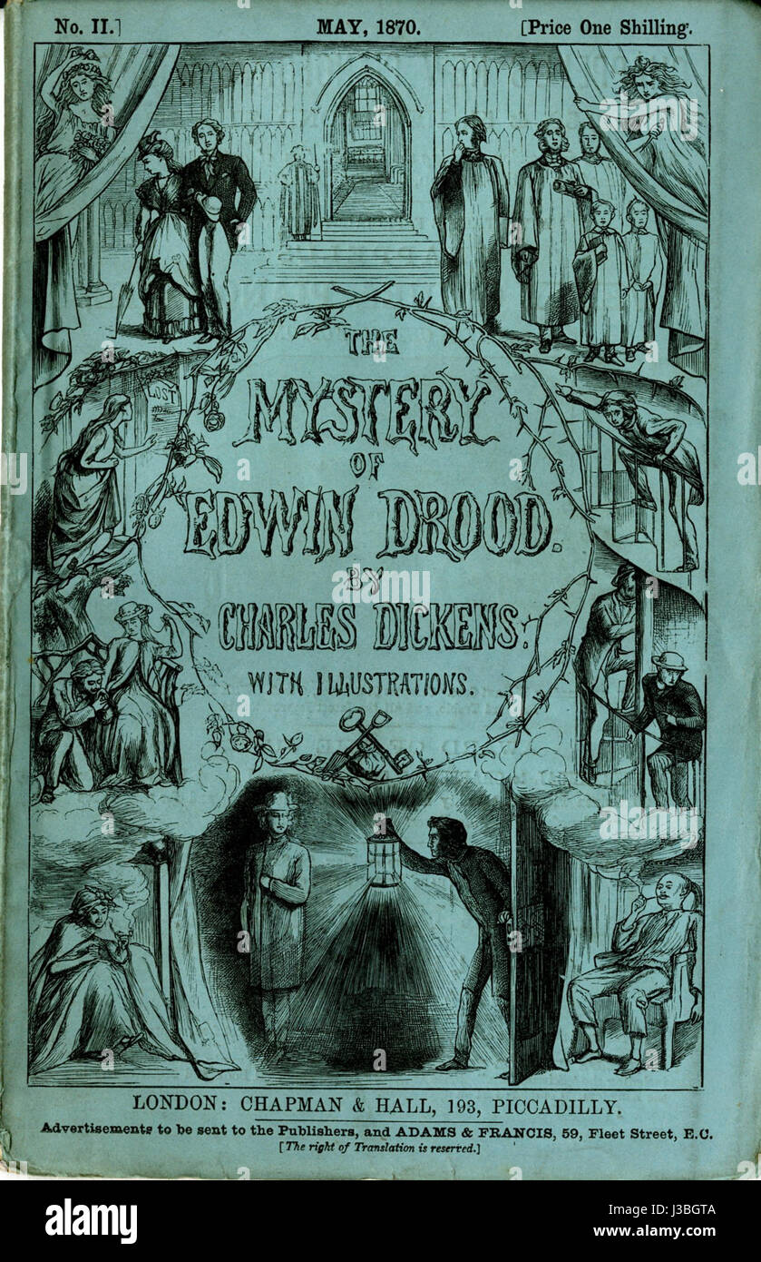 Drood serial cover Stock Photo - Alamy