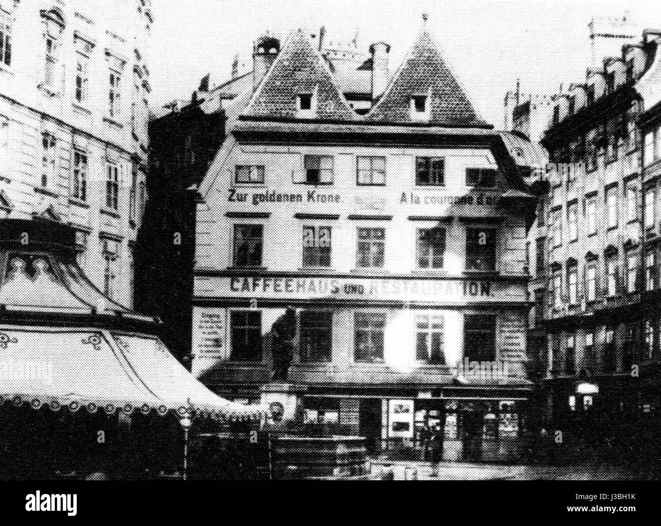 The Elefantenhaus Graben, constructed in 1865, is an elephant house ...