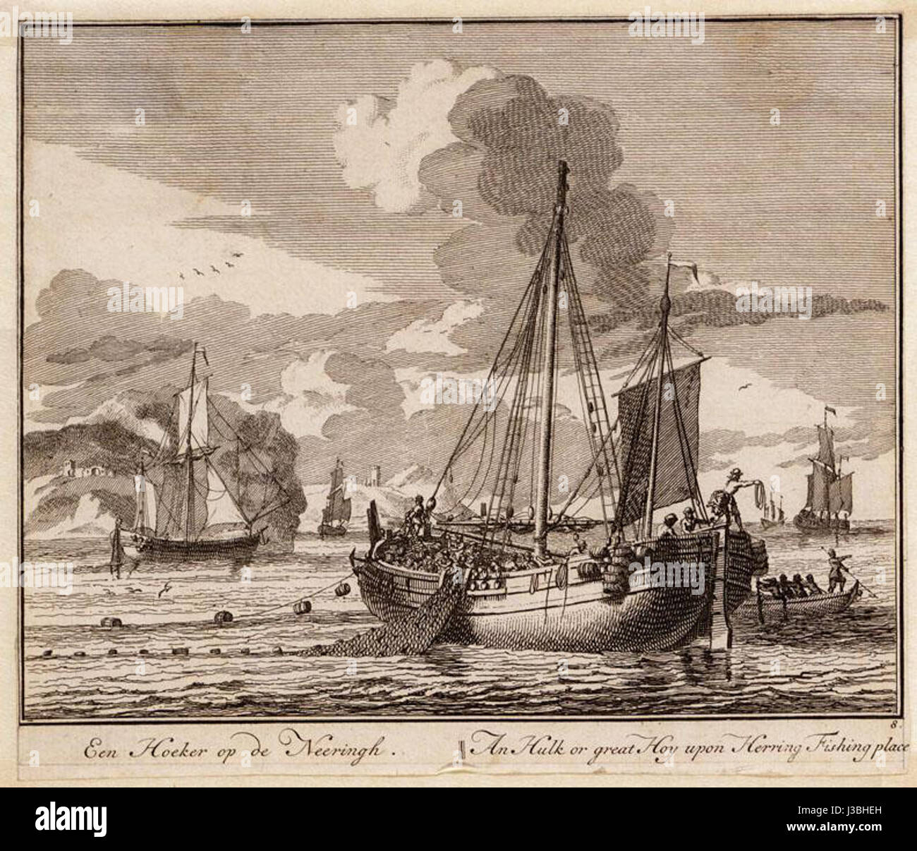 Een hoeker op de nering Stock Photo - Alamy