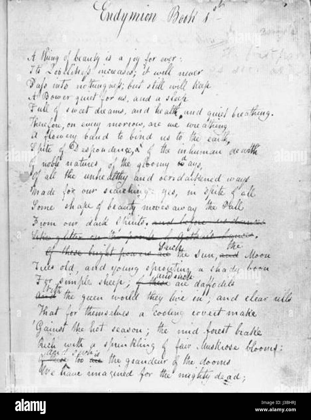 Endymion, hi-res stock photography and images - Alamy