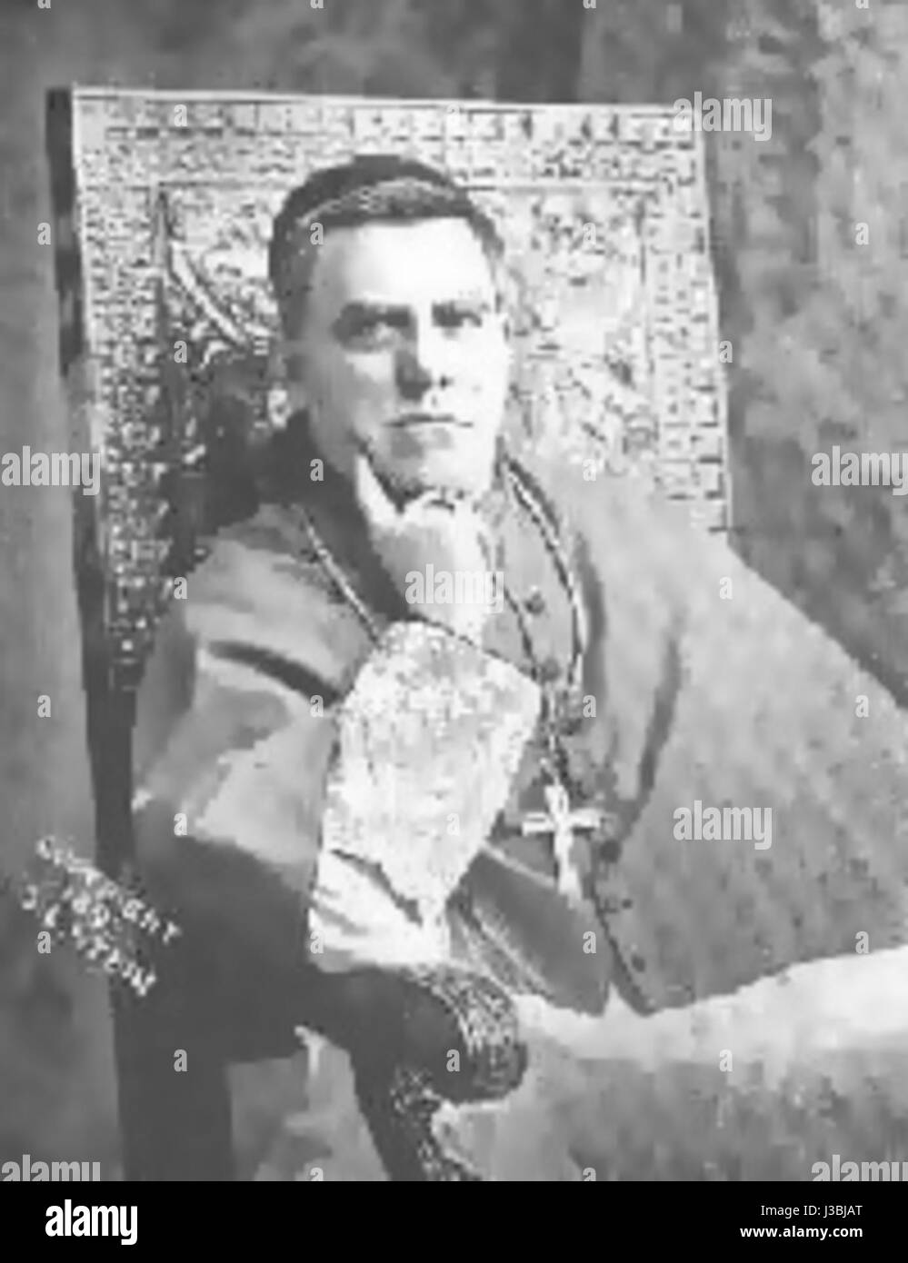 This portrait of Archbishop Katzer highlights his significant role ...