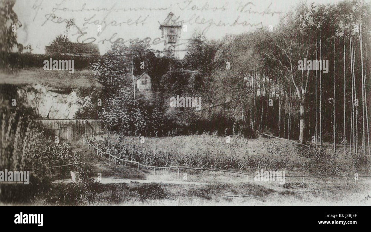 Erlangen Postkarte 012 Stock Photo - Alamy