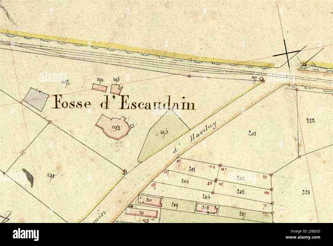 The Fosse d'Escaudain is a mining site in France, associated with the ...